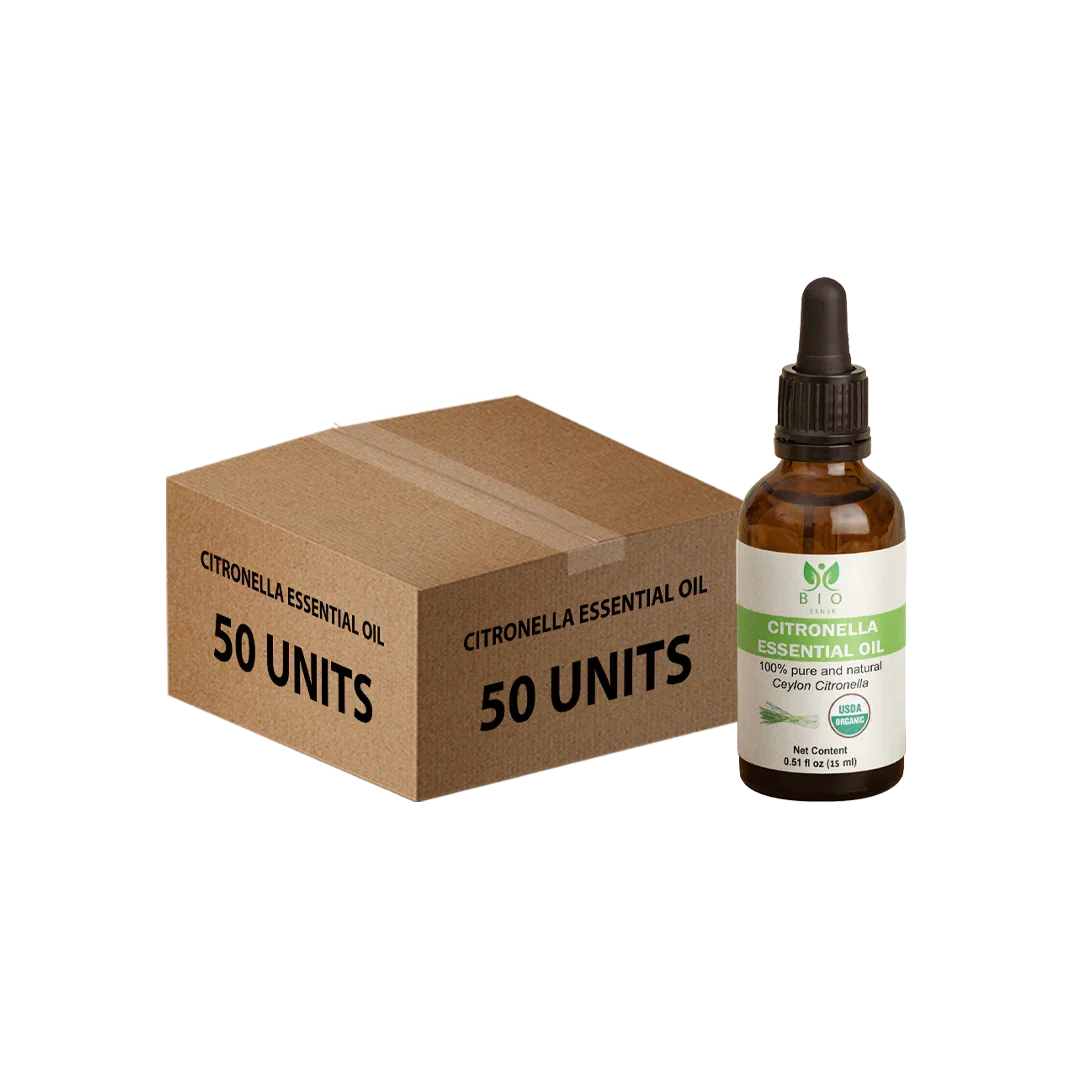 Buy Citronella Essential Oil 15 ml Bulk Pack | Bio Sense – True Organics