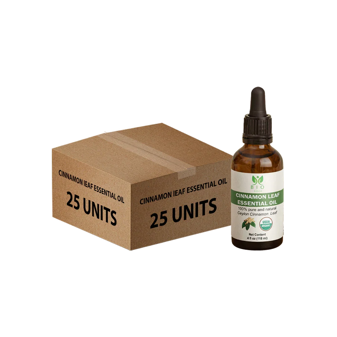 Buy Cinnamon Leaf Essential Oil, 118 ml Bulk Pack | Organic & Premium ...